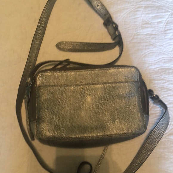 Frye | Bags | Luxury Fyre Brand Silver Purse Used Twice | Poshmark